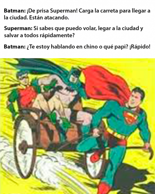 Memes de Batman y Superman Te estoy hablando en chino o que papi ...