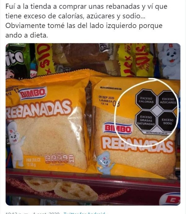 Memes de Etiquetado de Alimentos - Memes en Español, la mejor ...